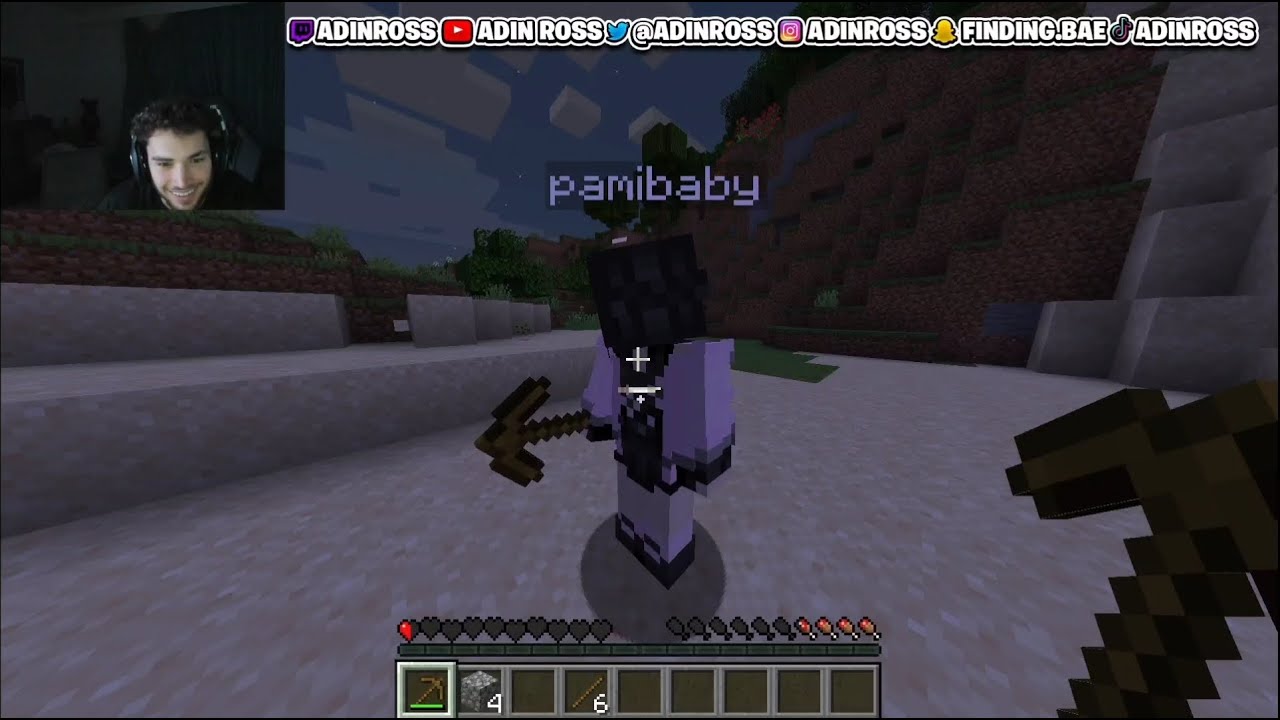 Adin Ross & PamiBaby Play Minecraft Together & Have S*X In Game ...
