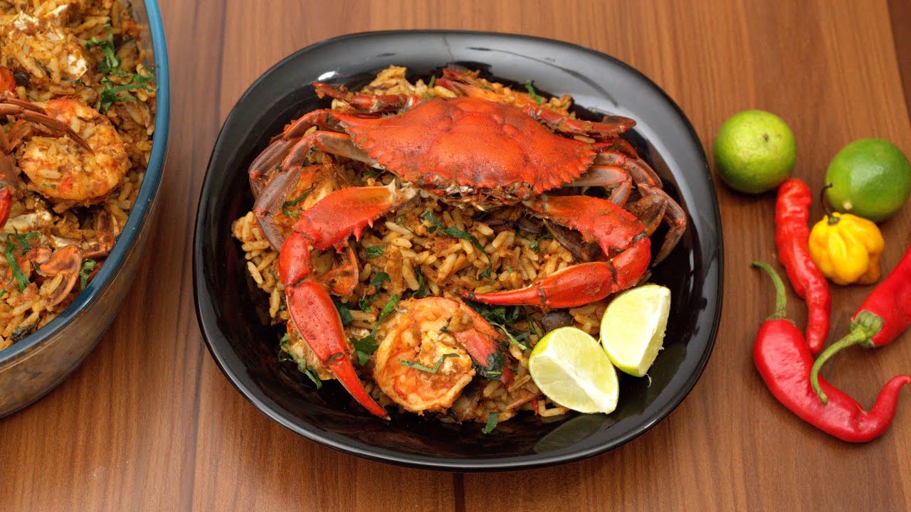 Seafood Concoction Rice || How to make Nigerian Native Jollof Rice ...