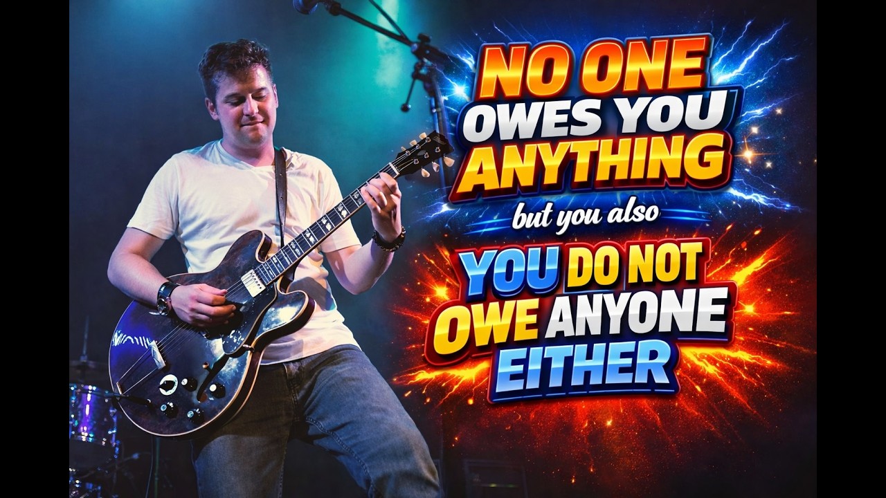 No one owes you anything & you do not owe anyone anything either - YouTube