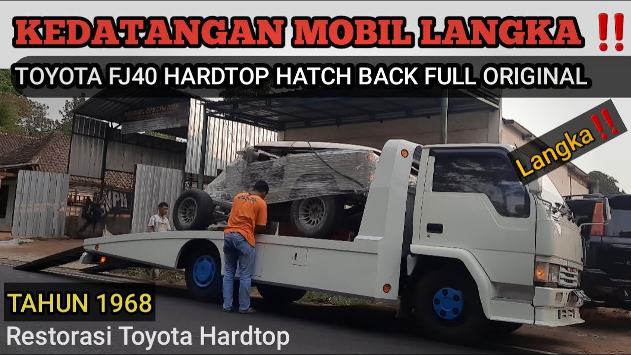 Toyota hardtop Hatch back full original tahun 1968 | part 1| Bengkel ...