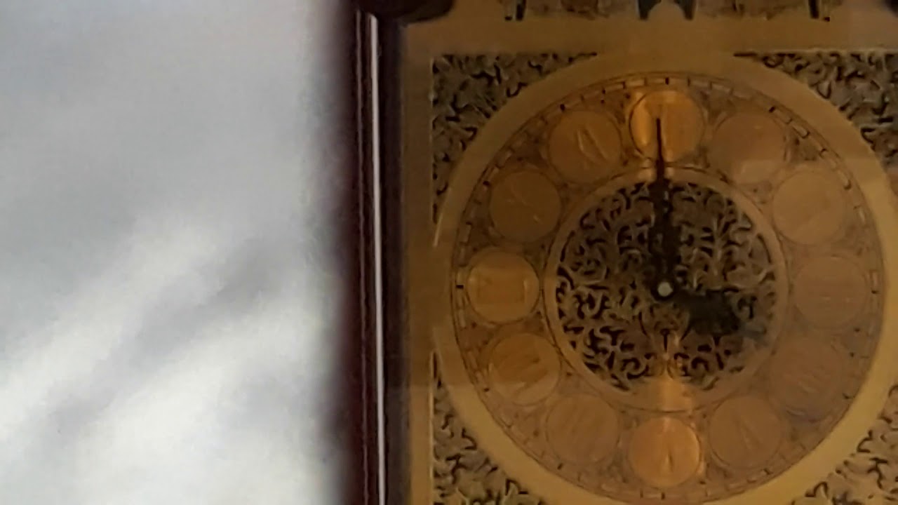 Coaster Grandfather Clock - YouTube