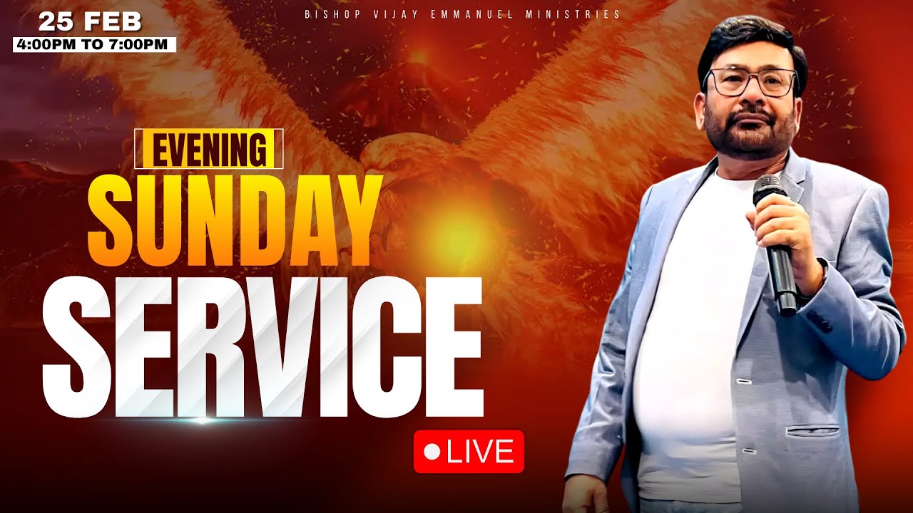 TODAY EVENING SUNDAY SERVICE LIVE 🔴 | #wordofgod | #jesuslovesyou - YouTube