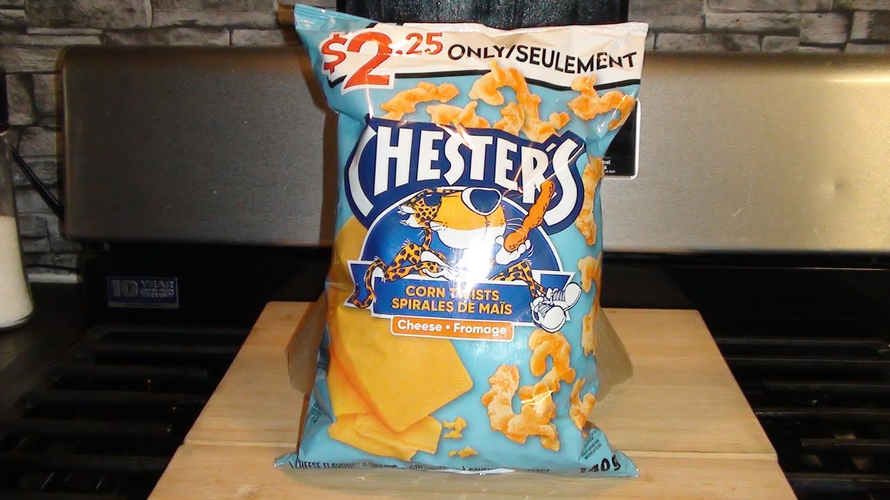 Chester's CHEESE Corn Twists - YouTube
