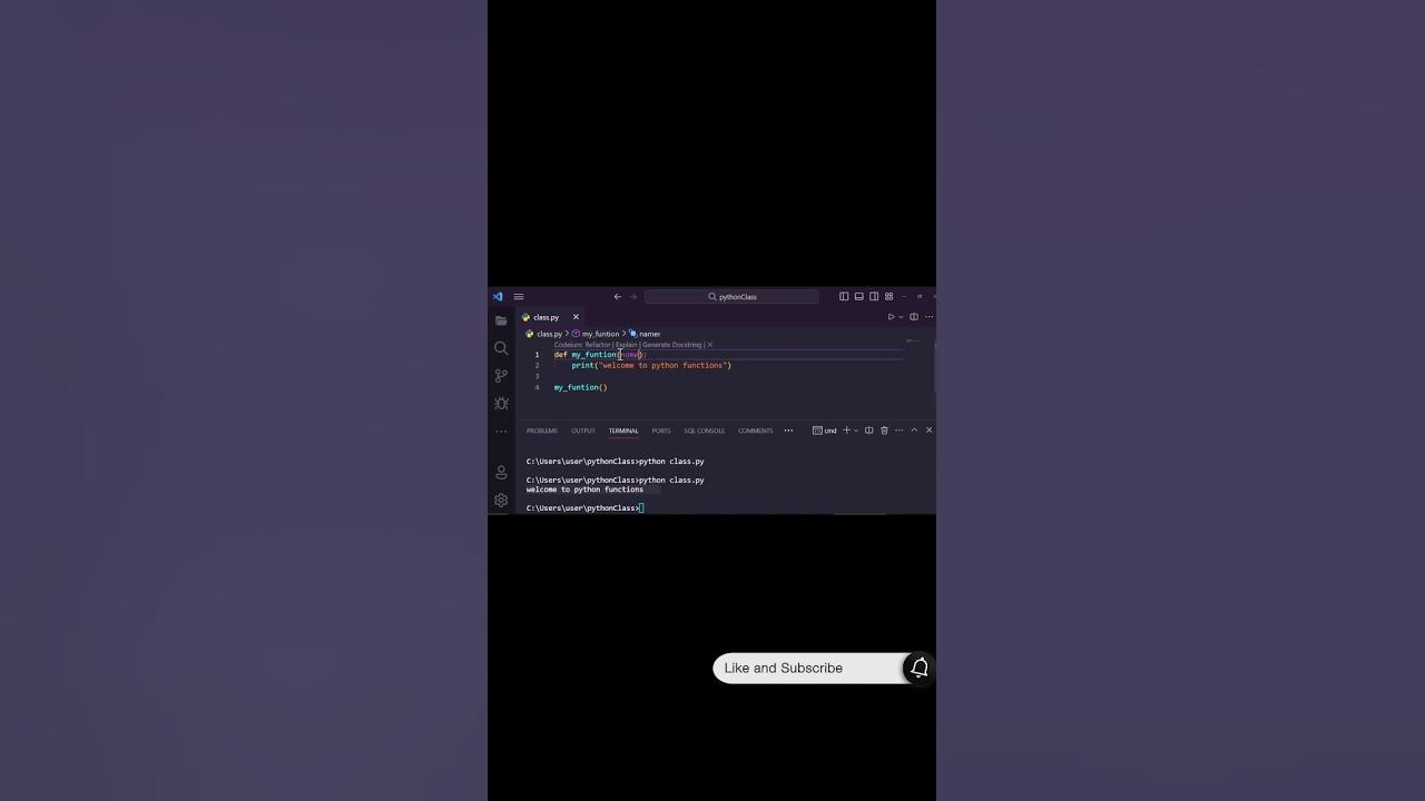 Python Functions Function Parameters And Arguments Phython Coding Youtube