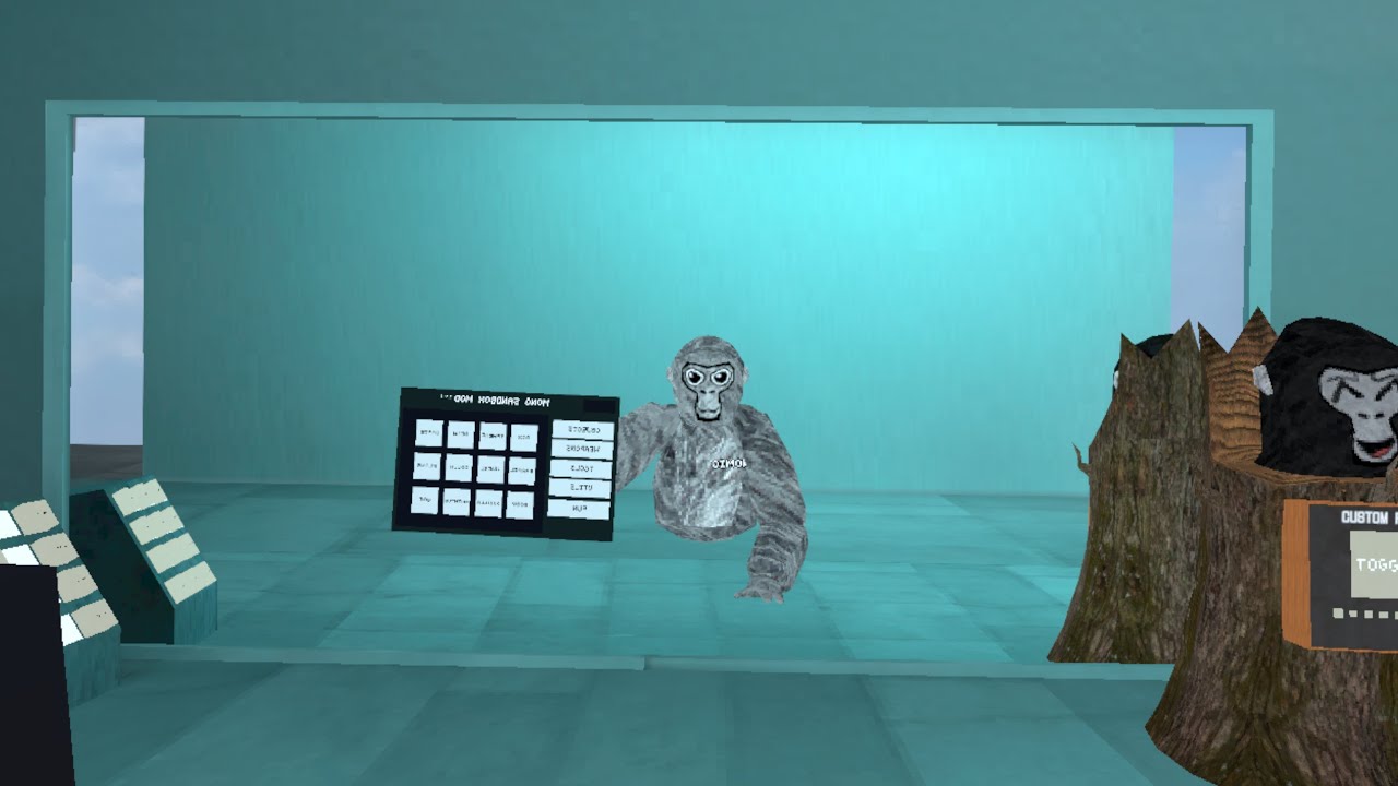 Reviewing Mono Sandbox mod in GorillaTag - YouTube