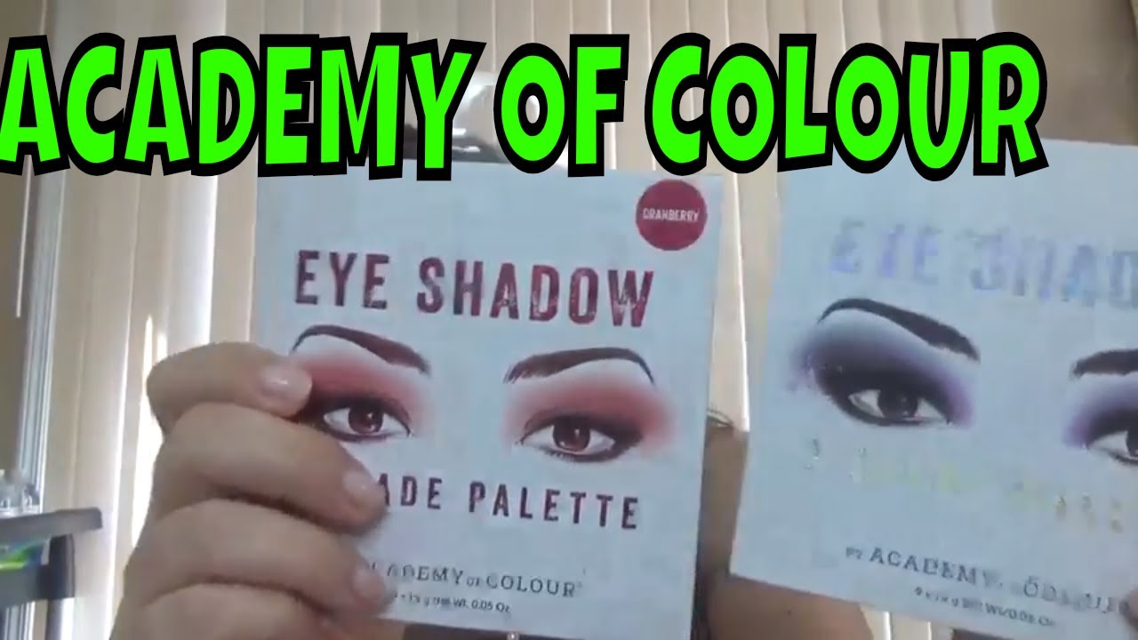 AFFORDABLE MAKEUP ACADEMY OF COLOUR | FIRST IMPRESSIONS & REVIEW - YouTube