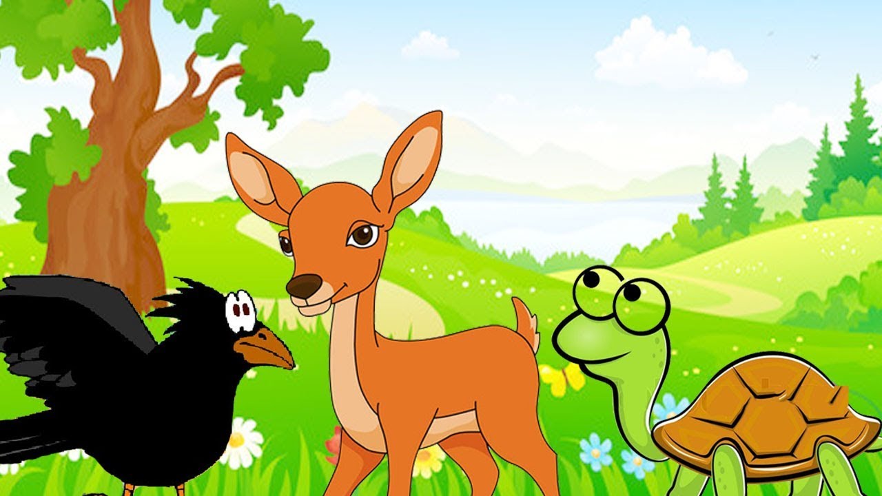 Hitopadesha Tales - Full Stories –The Talkative Tortoise & More Animal ...