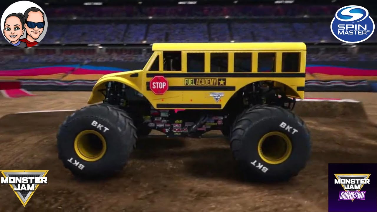 MONSTER JAM SHOWDOWN New DLC release of Fuel Academy! - YouTube