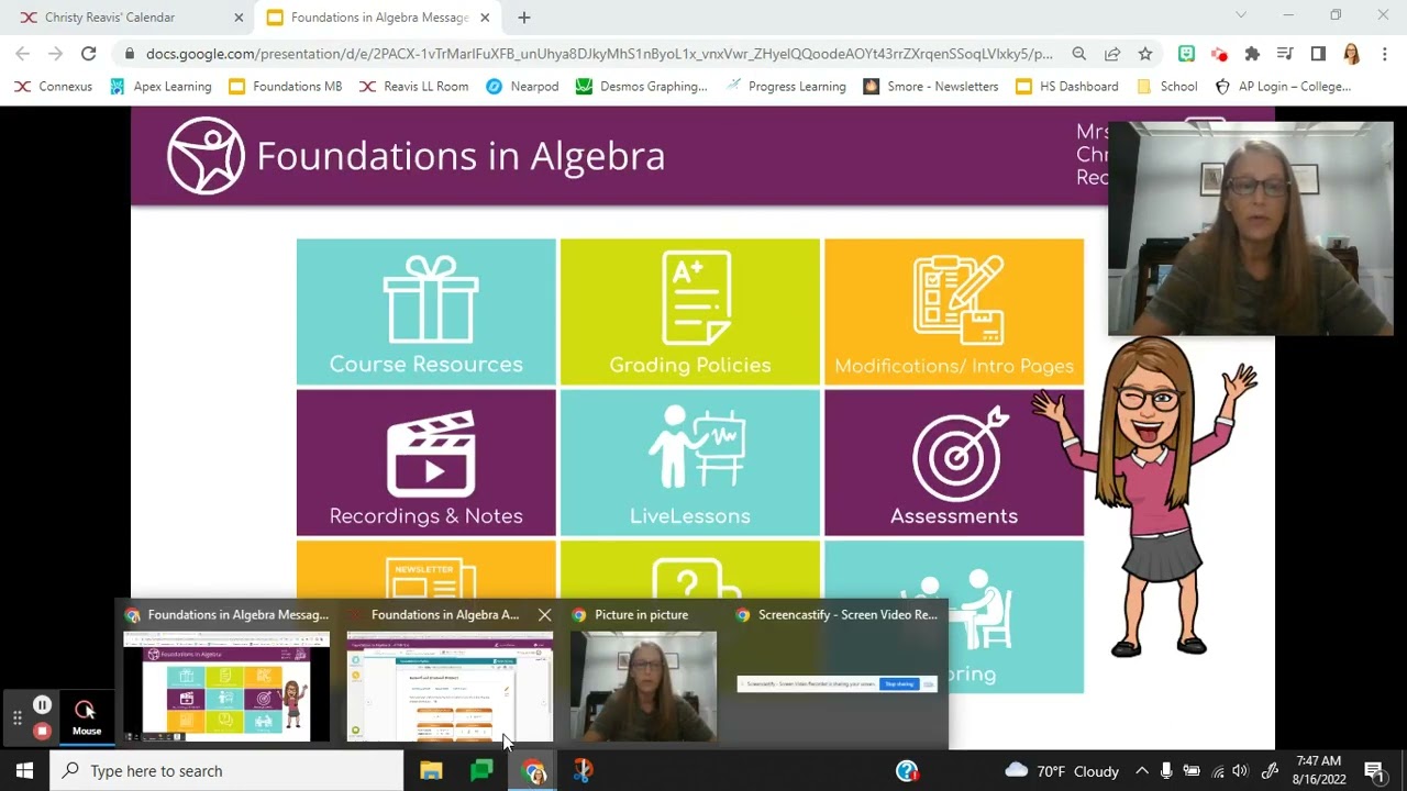 How to Complete a Math Lesson - YouTube