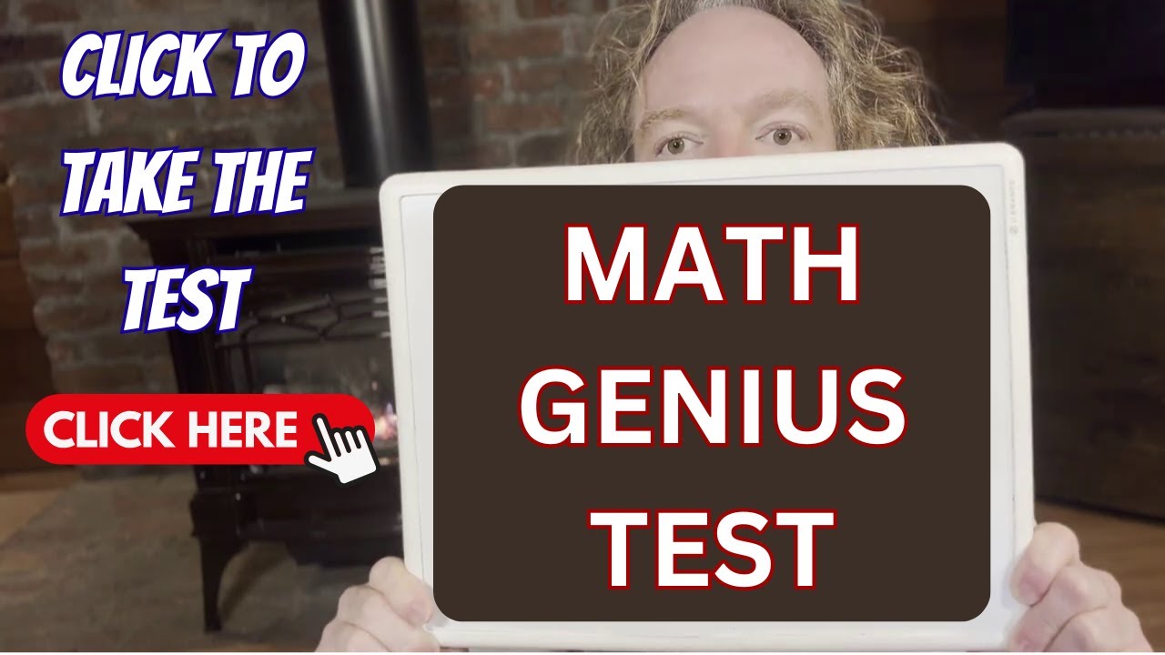 Math Genius Test: Yes This is Real - YouTube