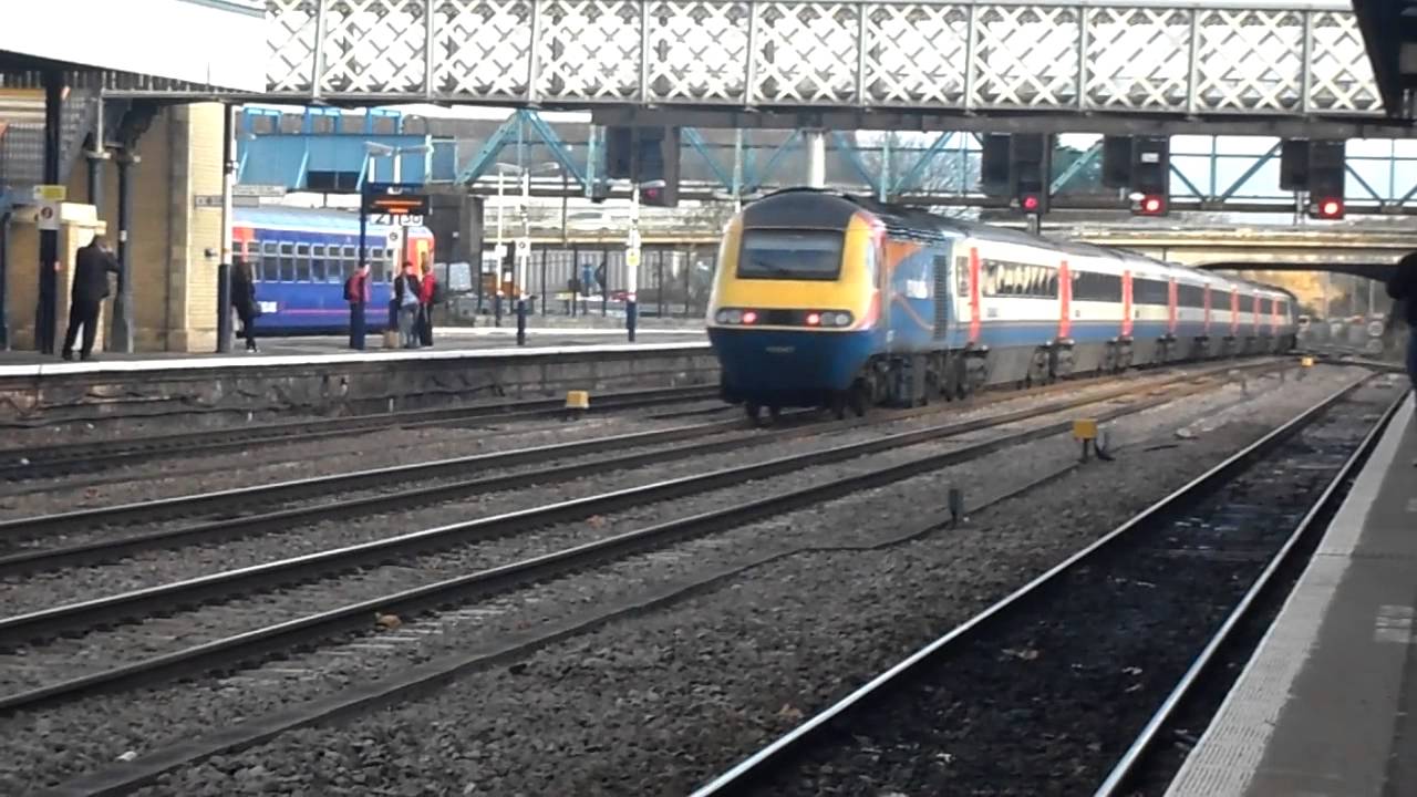43047 & 43048 East Midlands Trains HST @ Lincoln - YouTube