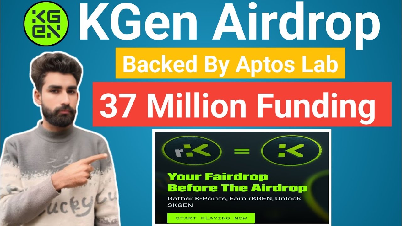 How To Join KGen Airdrop Backed By Aptos Lab || Biggest Airdrop 37M ...