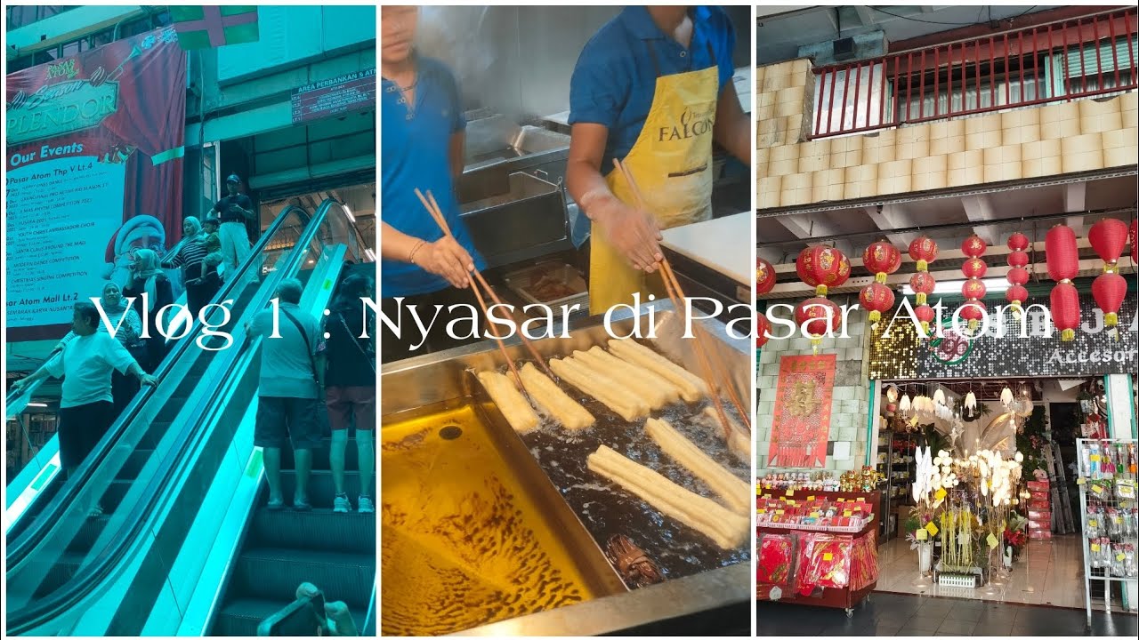 Strolling Around - Pasar Atom Surabaya | UAS PEMDIG 2024 G - YouTube