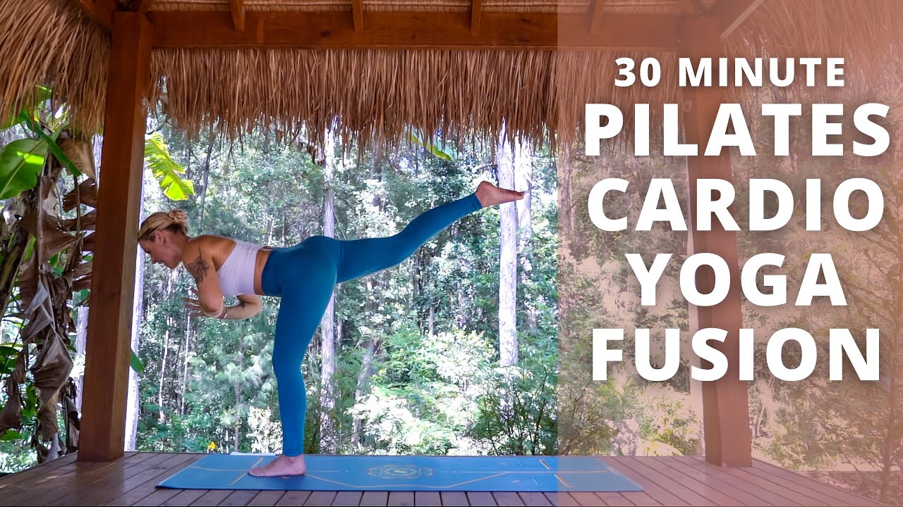 30-minute FUSION (Pilates/Yoga/Cardio) Total body workout.. Ashley ...