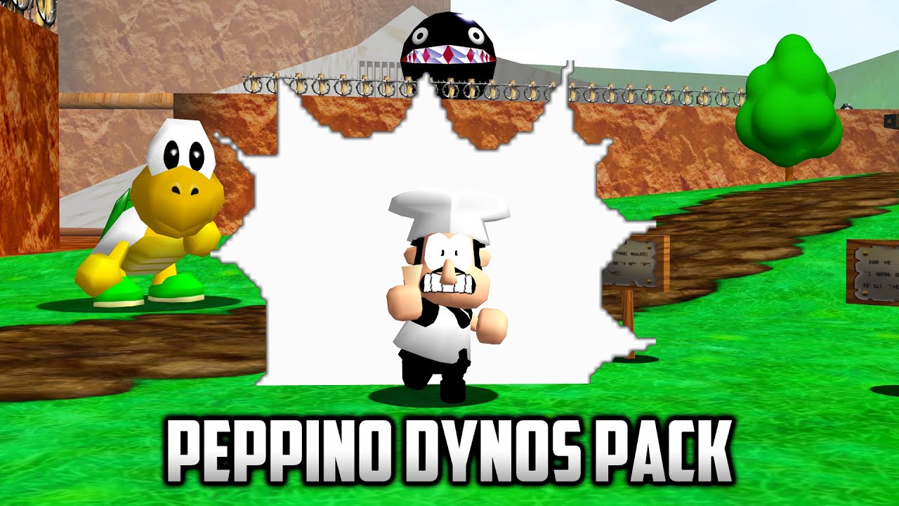 ⭐ Super Mario 64 PC Port - Peppino DynOS Pack - YouTube