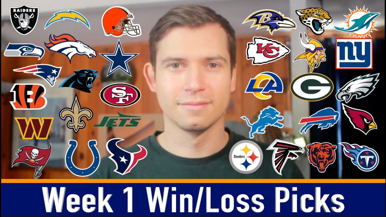 FOOTBALL IS BACK! NFL Week 1 Win/Loss Picks - YouTube