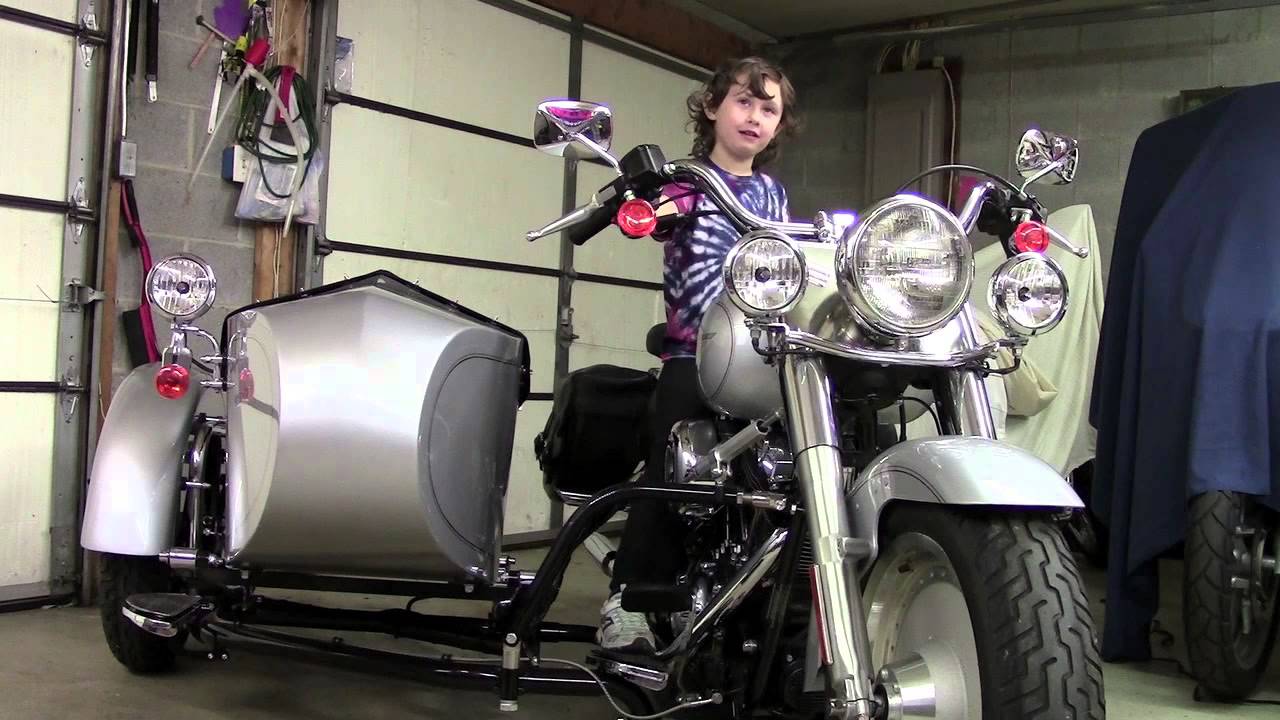 Completed connecting passing lamps and Liberty sidecar lights. - YouTube