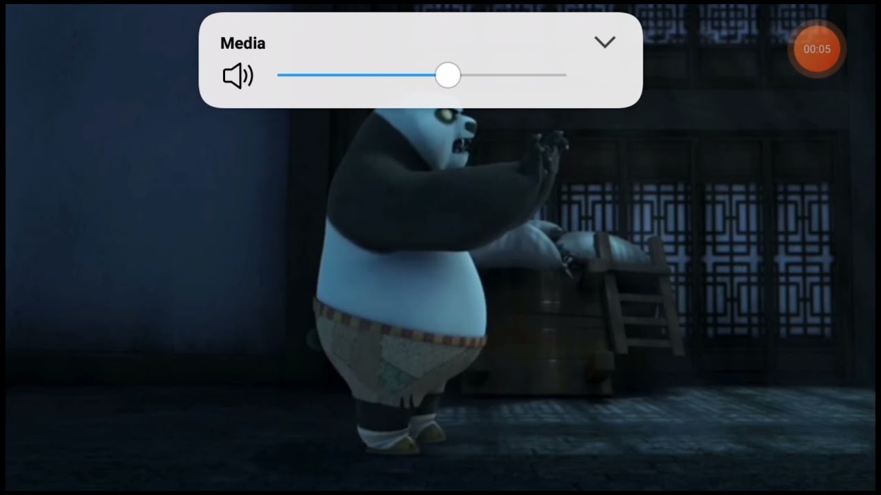 kungfu panda : the po who cried ghost / clip / po ghost vs shifu ghost ...