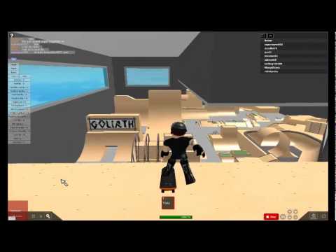 Epic Roblox Skate Park - YouTube