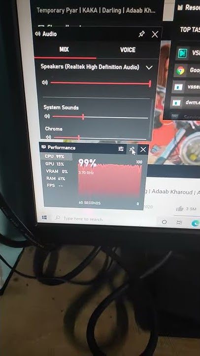 Monitor your CPU usage in simple way || Windows 10 trick #shorts - YouTube