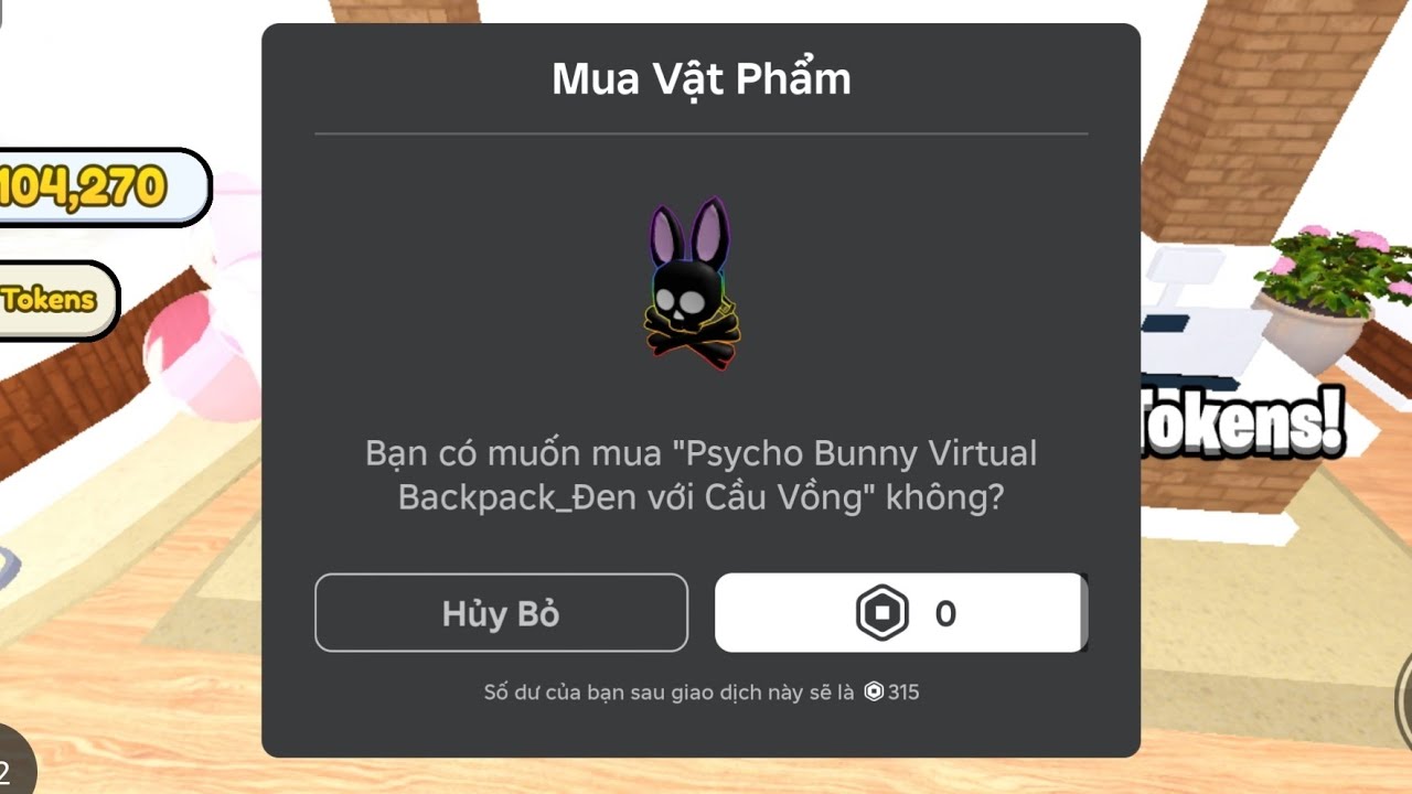 [Free UGC Limited] Psycho Bunny Virtual Backpack_Black with Rainbow ...
