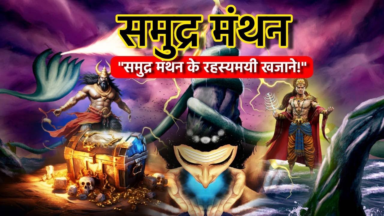 Samudra Manthan Se Kon se 14 Ratna Nikle | Samudra Story in Hindi | Why Samudra Manthan Happened ...