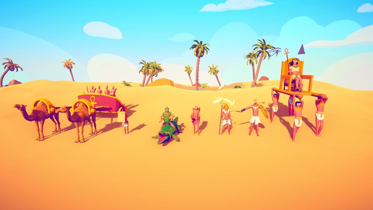 EGYPT FACTION vs EVERY FACTION - Totally Accurate Battle Simulator ...