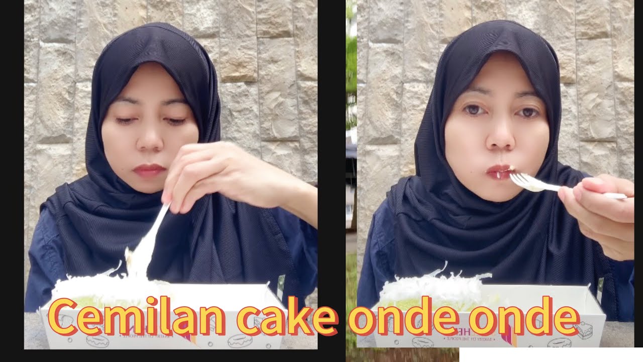 Cemilan pagi cake onde onde - YouTube