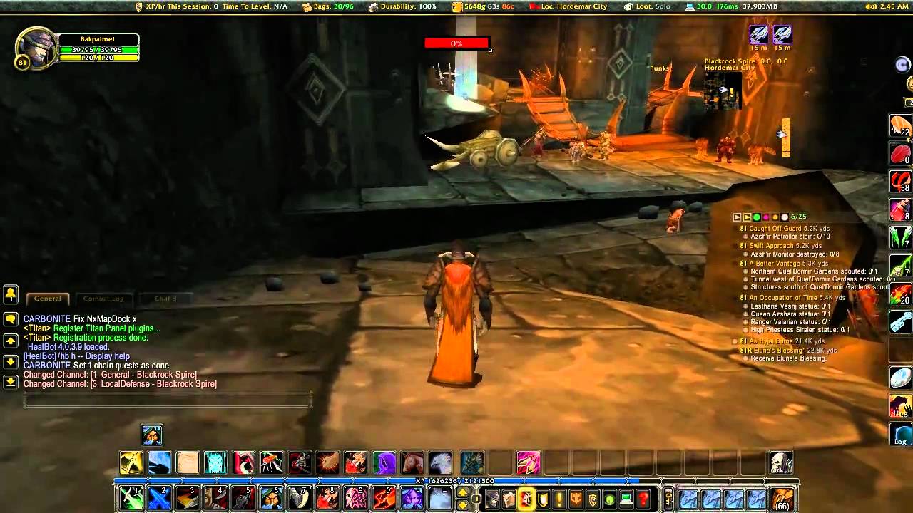 WoW - Lunar Festival, Elders of Dungeons - Elder Stonefort - YouTube