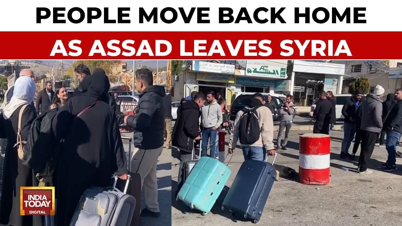 Hundreds Of Displaced Syrians Return Home After Bashar Al-Assad’s Fall ...