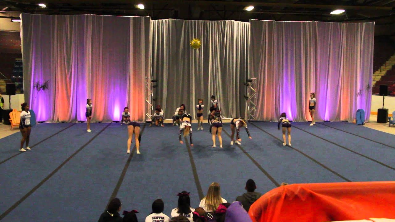 Scotia Cheerleading All-stars - Senior 4 AG Envy - Cheer Blast 2015 ...