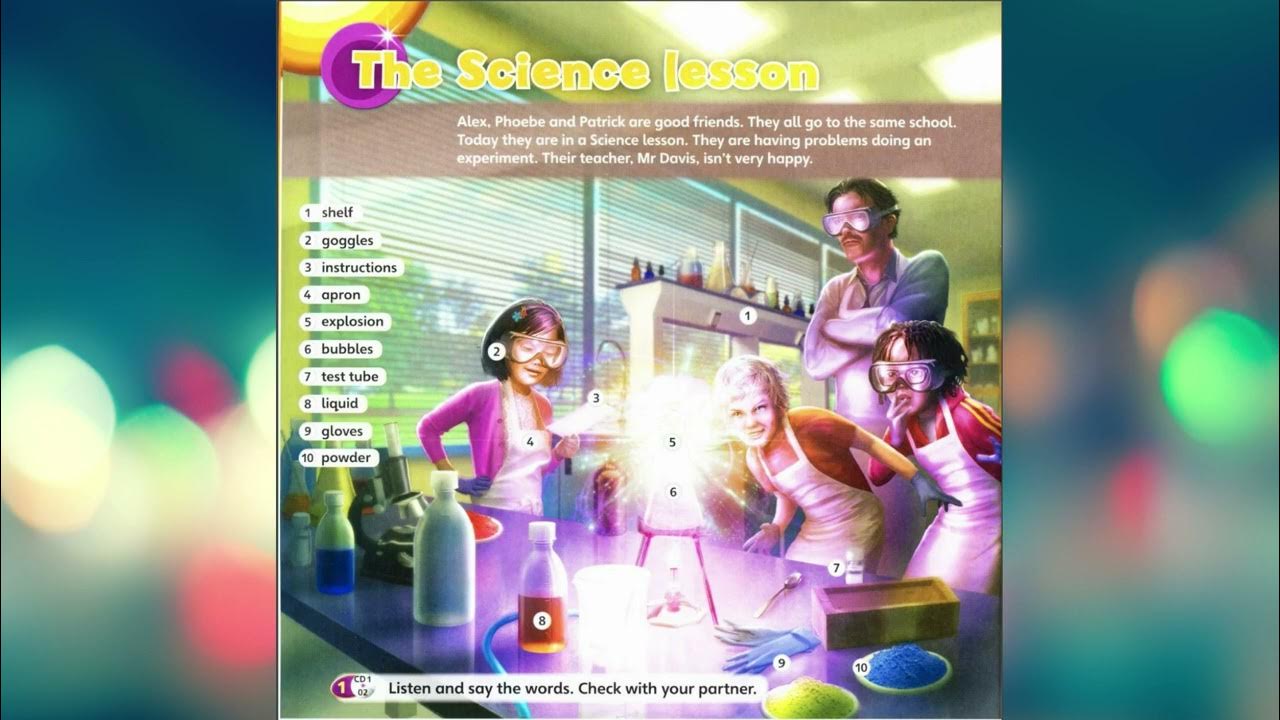 Super minds 5. The Science Lesson. p.4, ex.1 words - YouTube