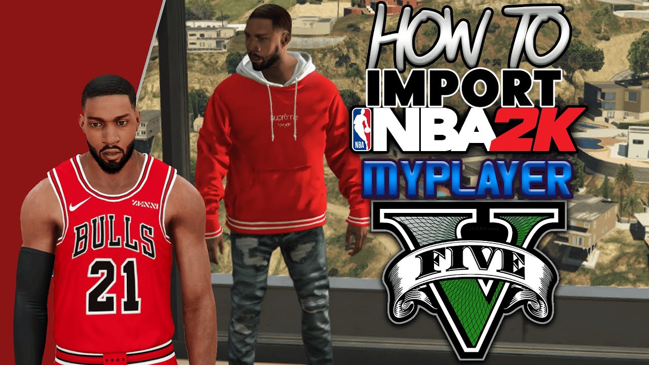 HOW TO PLAY AS ANY NBA 2K PLAYER IN GTA V! | *STEAM VERSION* - YouTube