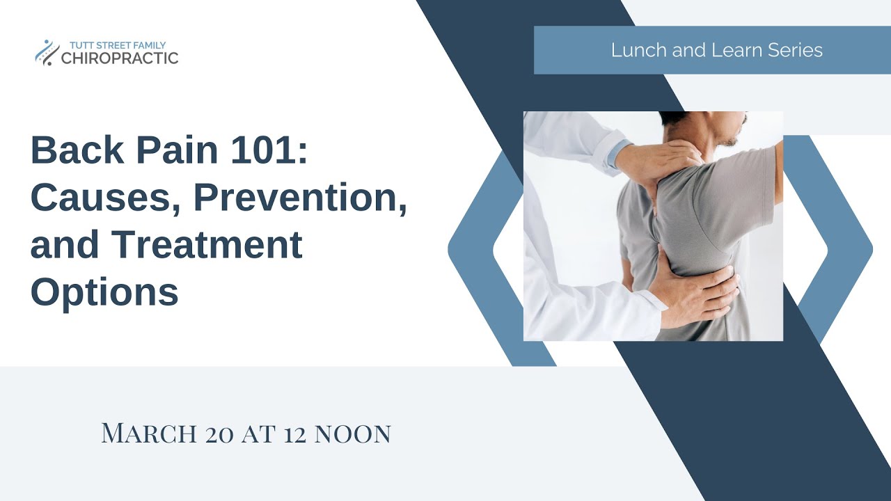 Back Pain 101: Causes, Prevention, and Treatment Options: March 20 at ...