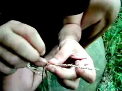 Primitive Squirrel Snare - YouTube