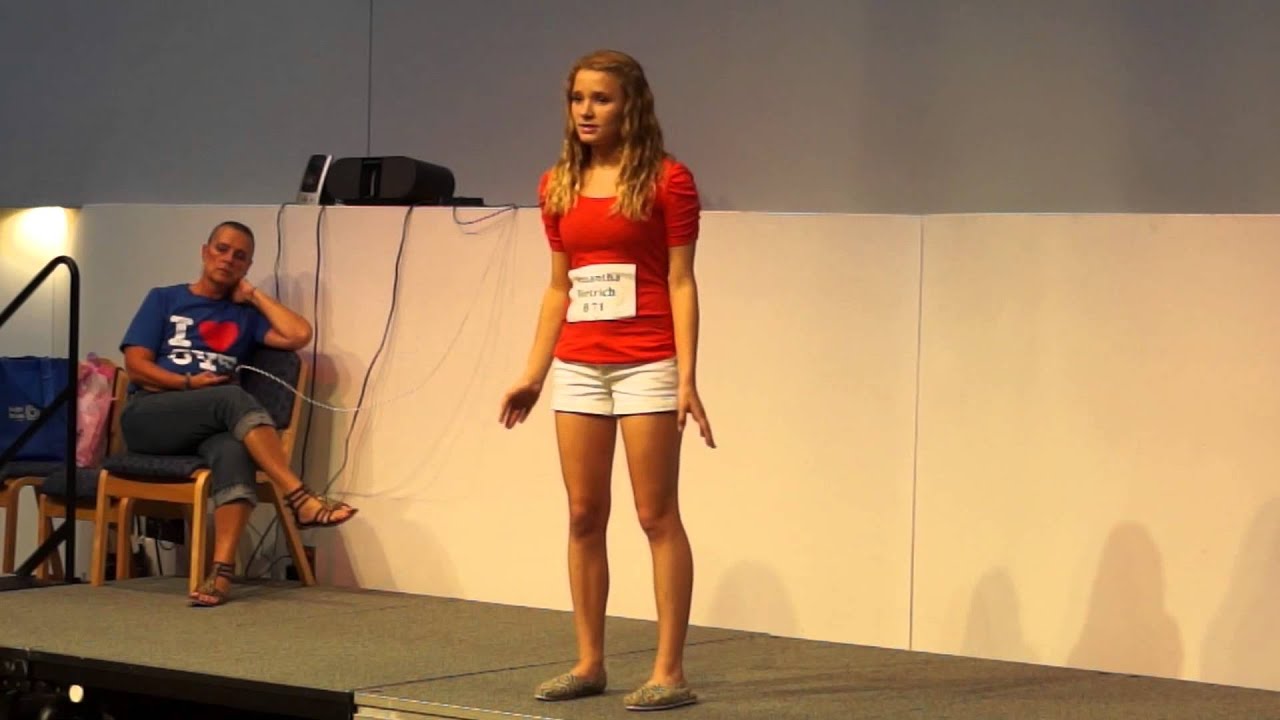 Sammi Audition for HSM - YouTube