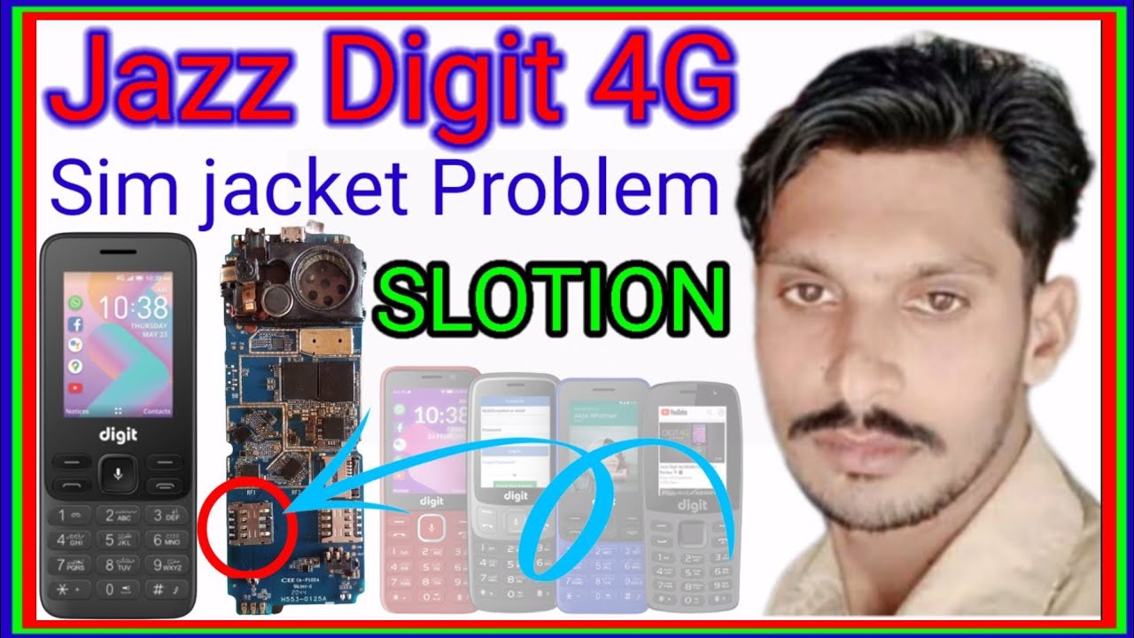 jazz digit 4G Sim jacket Problem | Wahad Tech - YouTube