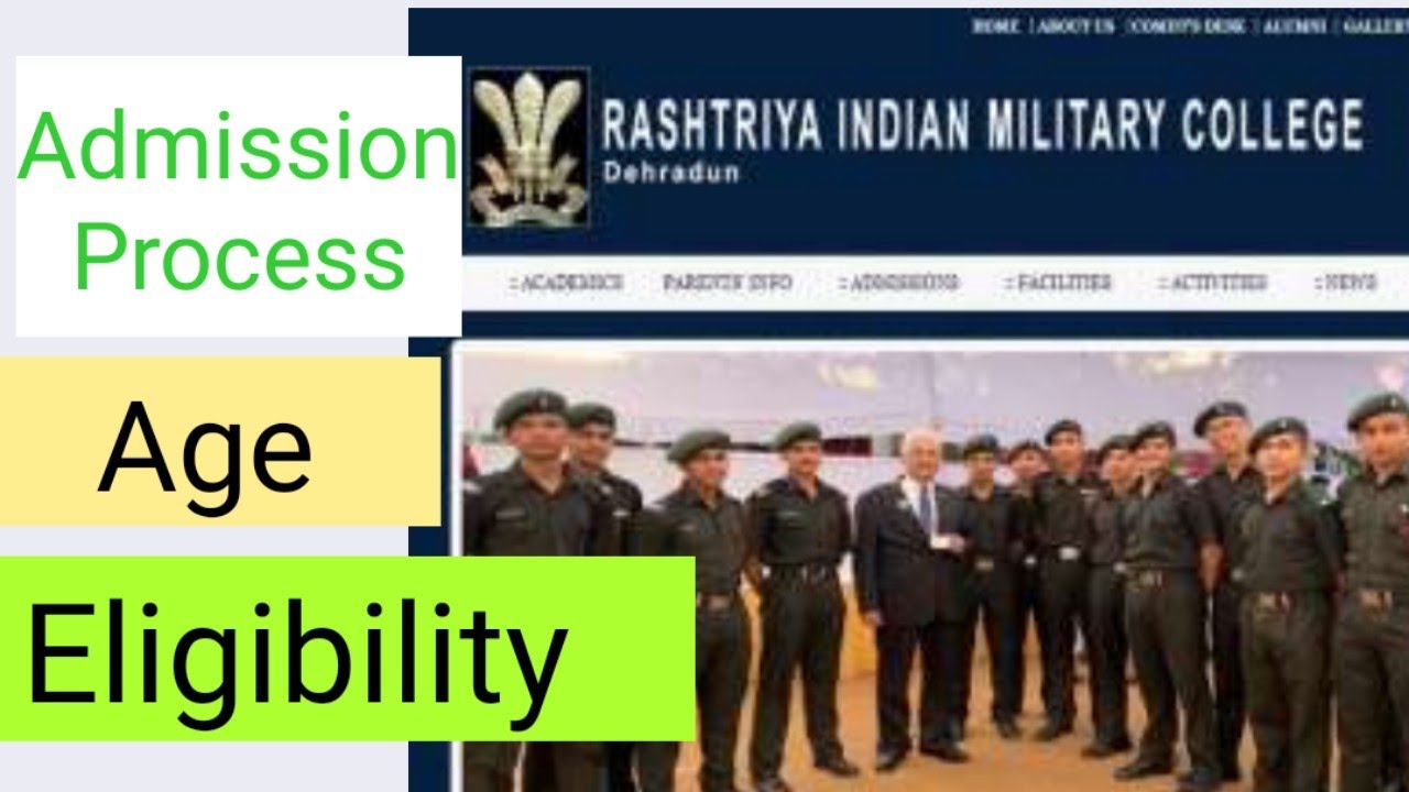 RIMC Admission process/ eligibility/ Age/ Exam pattern /Rashtriya ...
