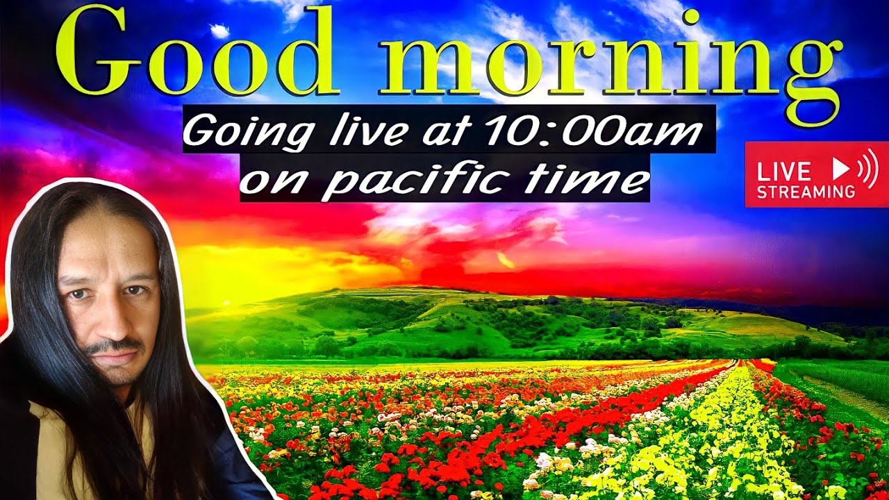 good morning, am sitting outside on the balcony🔴"live" - YouTube