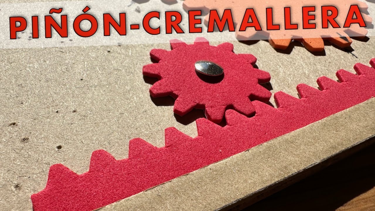 Piñón-Cremallera | Mecanismos | Tecnología ESO | Educación Secundaria ...