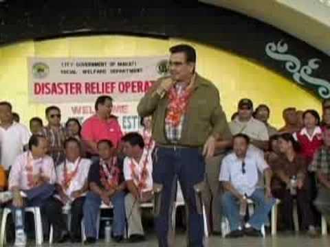 Pres. Erap in Cadiz City,Negros Occidental - YouTube