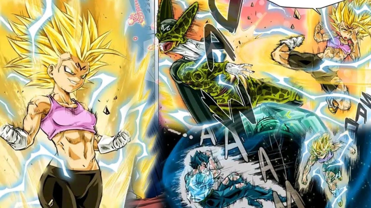 Majin Son Bra contra Gohan y Cell | Dragon Ball multiverse capítulo 70 ...