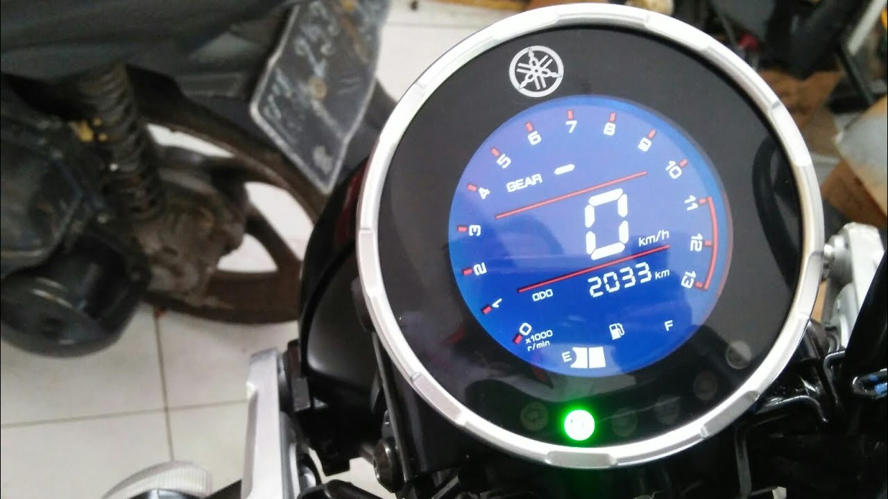 REVIEW SPIDOMETER XSR 155 | CARA seting jam dan BL - YouTube