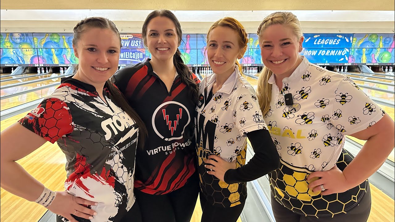 Woman’s invitational singles bowling tournament - YouTube