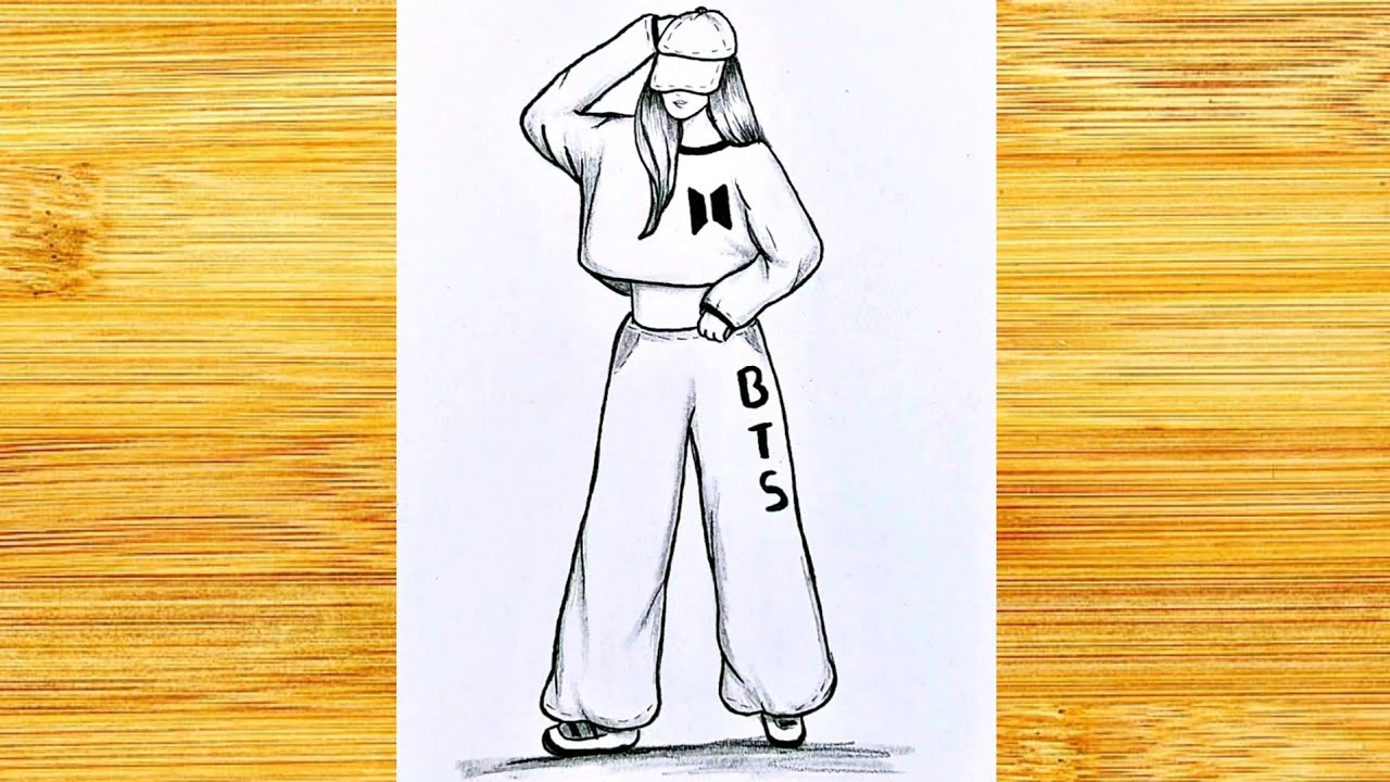 How To Draw A Girl Fan