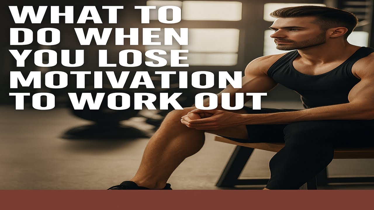 What to Do When You Lose Motivation to Work Out? - YouTube