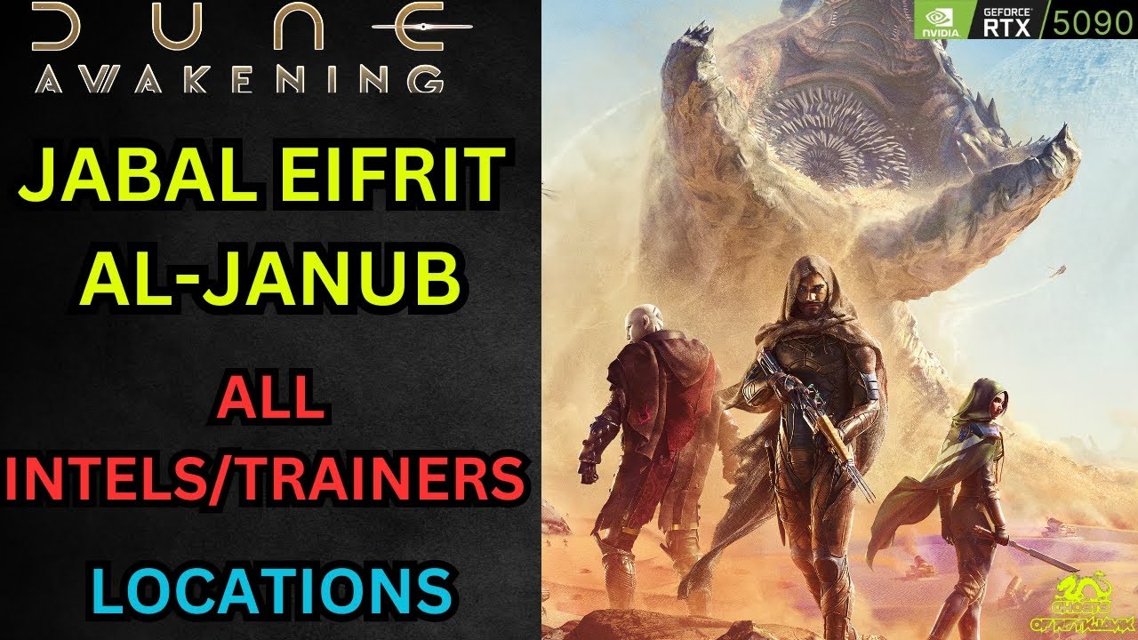 Jabal Eifrit Al-Janub Collectibles (ALL intels/trainers Locations ...
