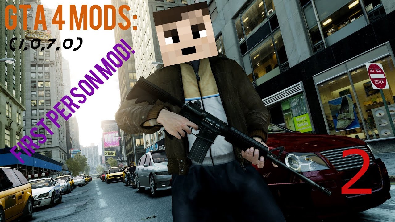 GTA: THE FPS - Grand Theft Auto IV Mods: First Person View Mod (1080p ...