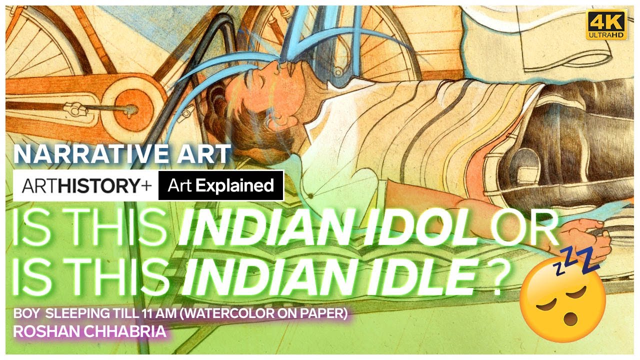 Is This Indian Idle? | Art Explained | YOUNG BOY SLEEPING TILL 11AM by ...