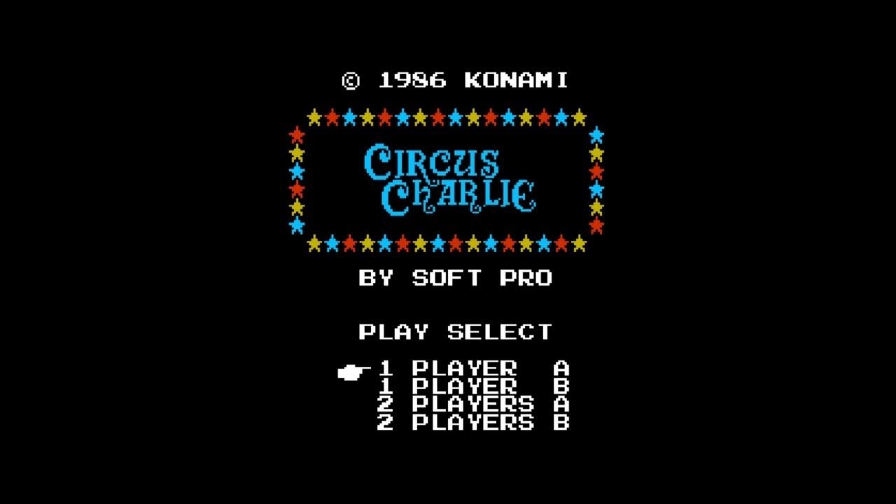 1984 Circus Charlie - NES. KONAMI. Retro Games. Classic Games. No ...